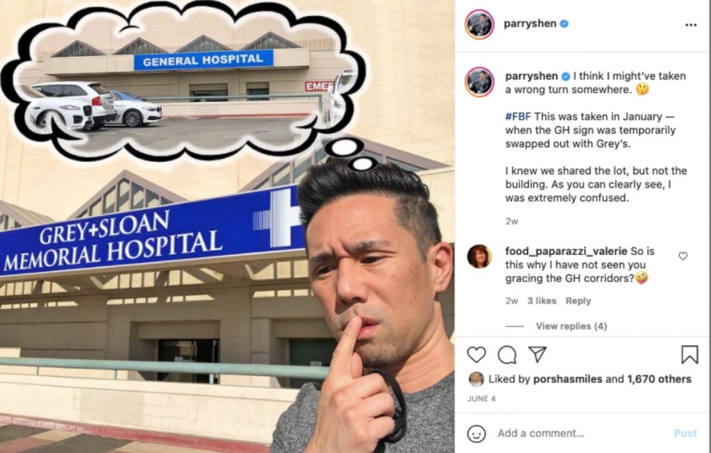 General Hospital Comings and Goings: Parry Shen Returns - Brad Cooper ...