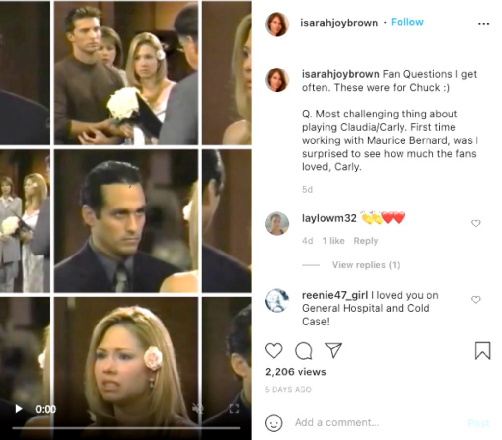 General Hospital Spoilers: Sarah Joy Brown Talks About Time On General ...